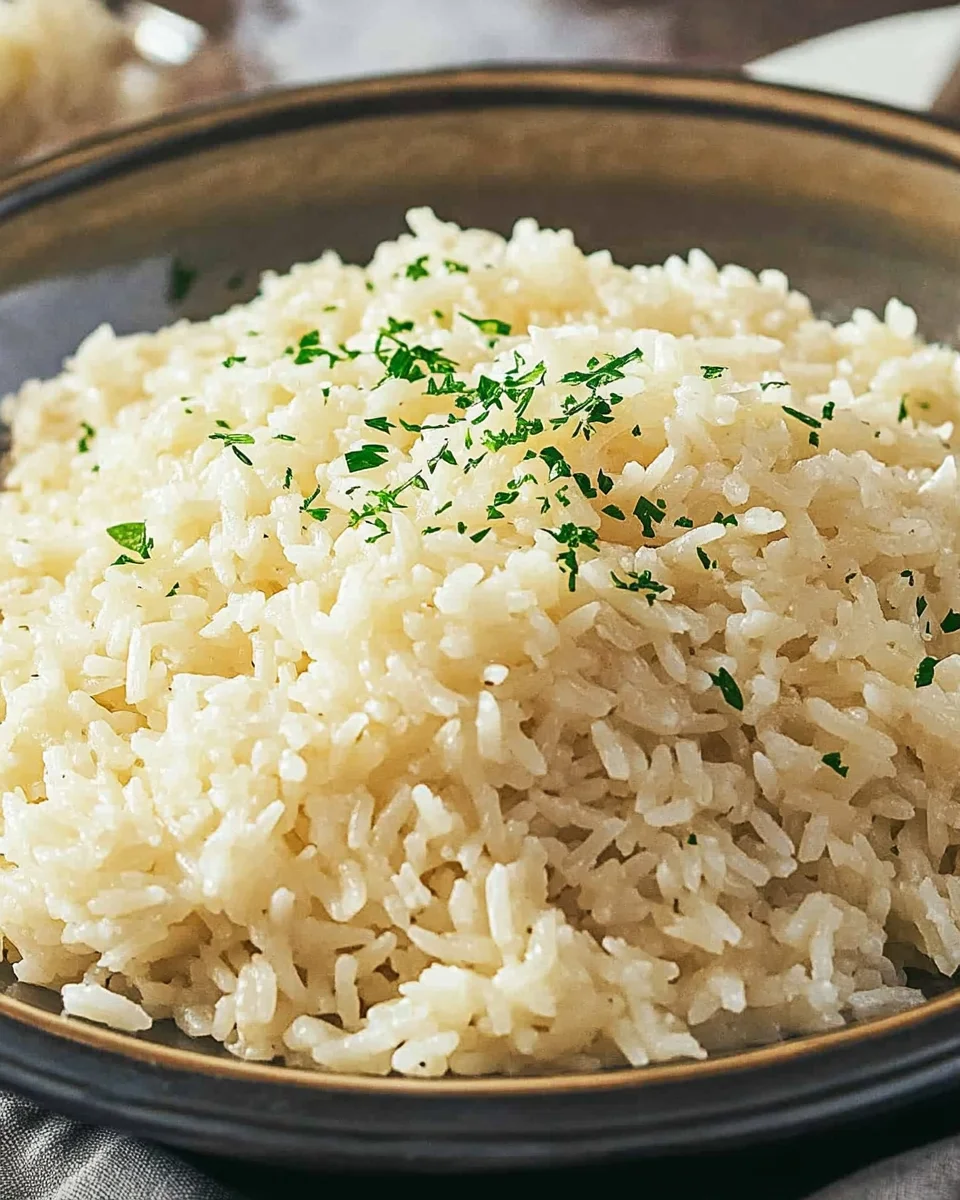 Garlic Parmesan Rice