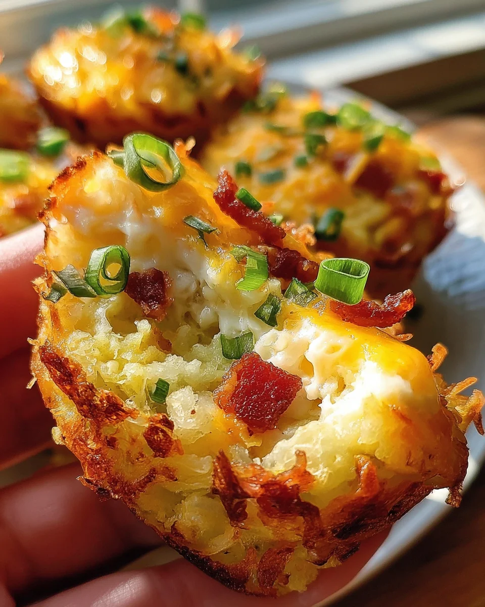 Loaded Bacon and Egg Hash Brown Muffins - Irresistible Comfort Food