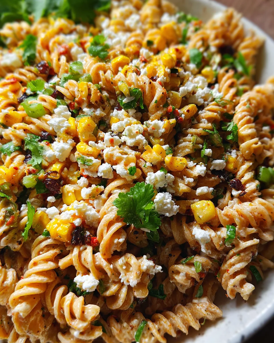Mexican Street Corn Pasta Salad - The Ultimate Summer Delight